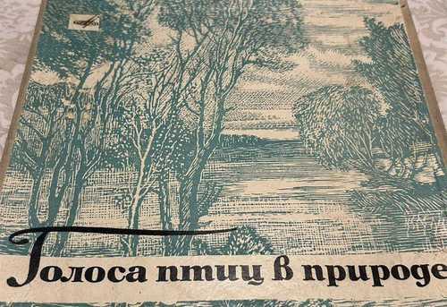 Грампластинки СССР Голоса птиц в природе