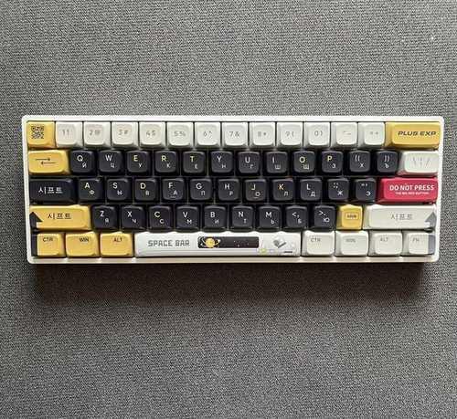 Клавиатура skyloong sk61 + комплект кей капов