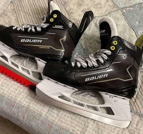 Хоккейные коньки bauer 42,5 размер (9) ее стопа