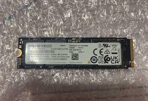 SSD samsung PM9A1 512gb m.2 аналог 980 PRO