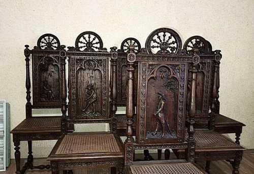 Антикварные стулья троны (Франция)
