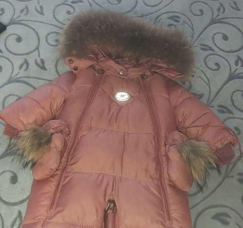 Зимний комбинезон для девочки