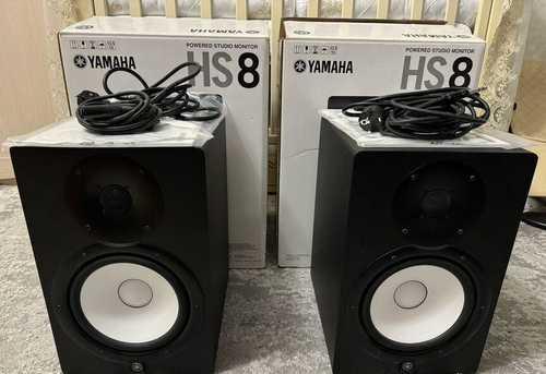 Студийные мониторы Yamaha HS8(+провода, документы)