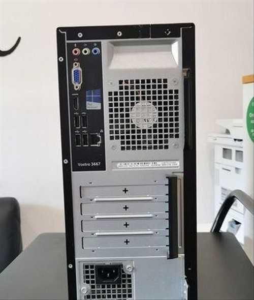 Компьютер dell Vostro 3667 MT intel Pentium G4400