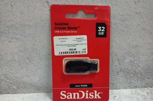 USB Флеш-накопитель Sandisk 32Gb CZ50 Cruzer Blade