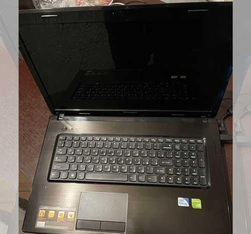 Ноутбук lenovo g780 17" i7-3630qm 16gb ssd512