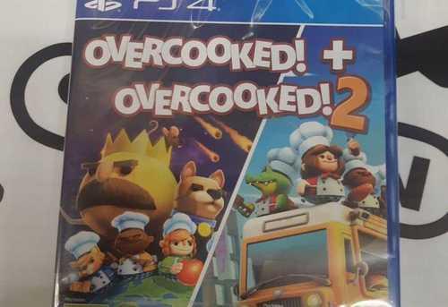 Overcooked + Overcooked 2 PS4 New