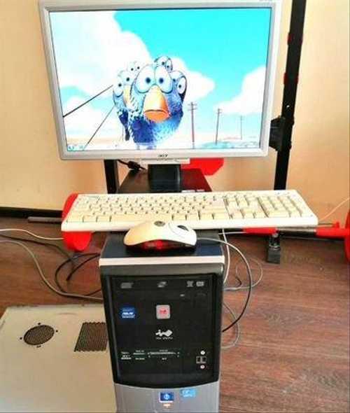 Компьютер с монитором(комплект)