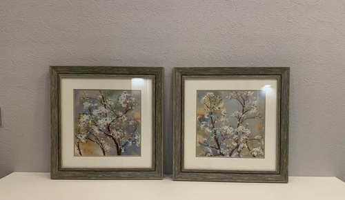 Картины пара деревья Lehome размер 50x50