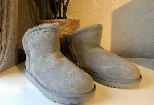 Угги Ugg ботинки женские 39 размер серые оригинал