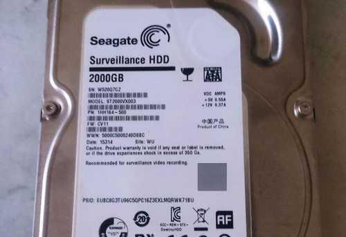 Жёсткий диск Seagate 2Тб