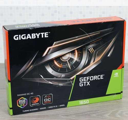 Видеокарта gtx 1650 4gb gigabyte