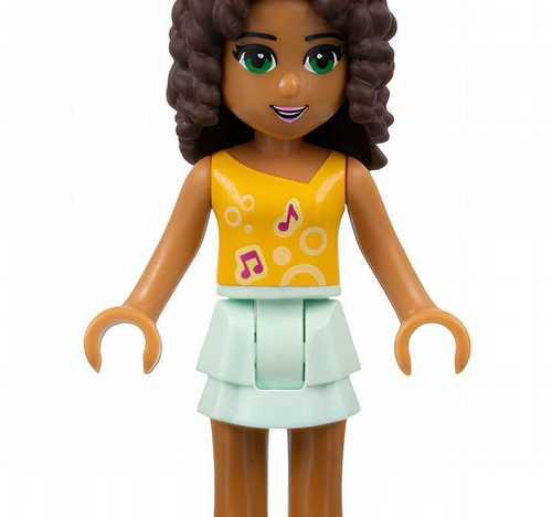 Минифигурка Lego Friends Andrea - Light Aqua Laye