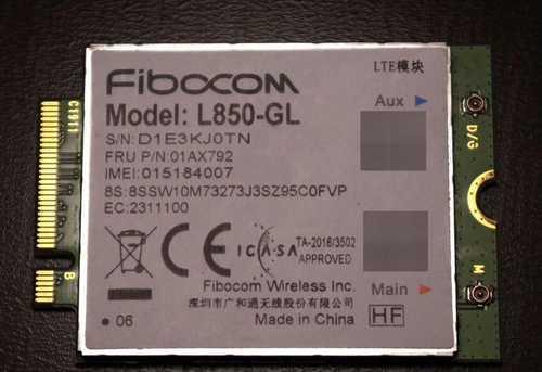 Fibocom L850-GL Cat.9 LTE-A 4G