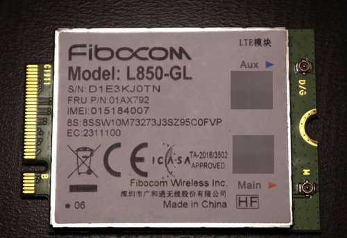 Fibocom L850-GL Cat.9 LTE-A 4G