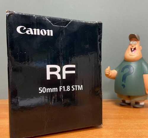 Объектив Canon RF 50mm f1.8 STM (новый)