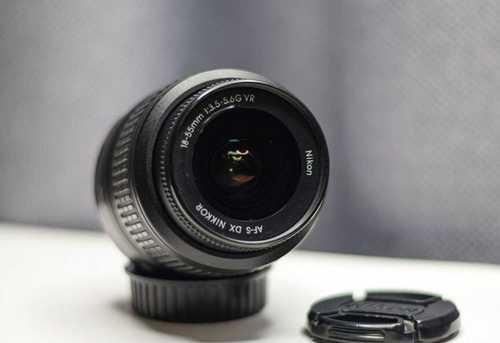 Объектив Nikon 18-55mm f/3.5-5.6G AF-S VR DX