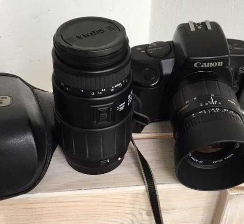 Canon EOS 750 QD + две оптики
