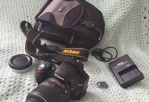 Зеркальный фотоаппарат Nikon d3200 идеальный