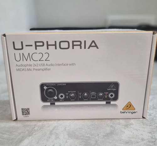 Звуковая карта Behringer UMC22