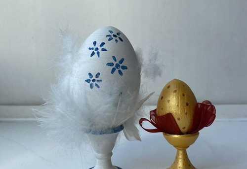 Яйца пасхальные декоративные, ручная работа