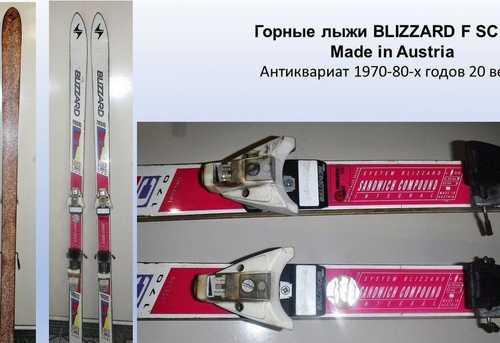 Горные лыжи blizzard F SC 170