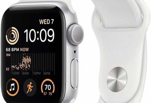 Apple Watch SE(2022) 44 Silver Alum White Band M/L