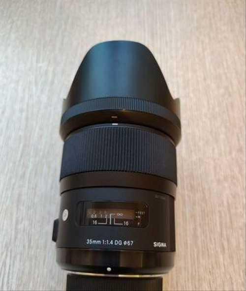 Sigma 35mm f1.4 DG HSM Art Nikon Идеал