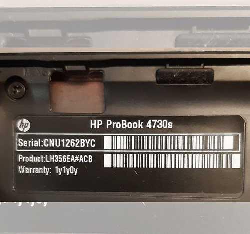 Ноутбук HP ProBook 4730s