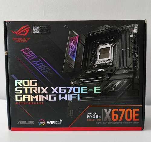 Asus rog strix x670e e gaming wifi