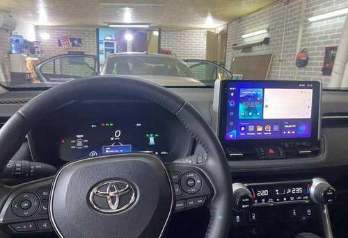 Магнитола android Toyota RAV4 с круговым обзором