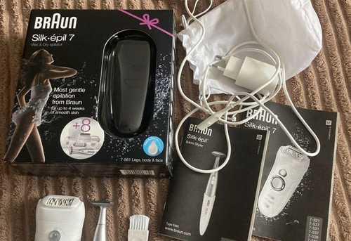 Эпилятор Braun silk epil 7