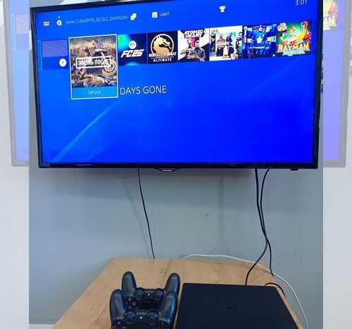 Ps4 slim 1tb прошитая