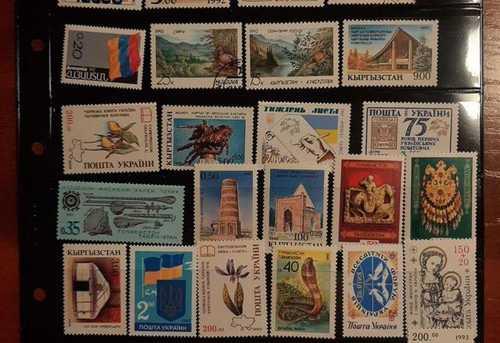 Иностранные почтовые марки