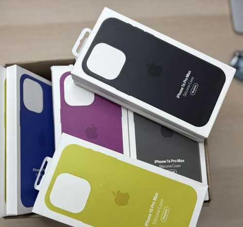 Чехол Silicone Case для iPhone 16/Pro/Pro Max