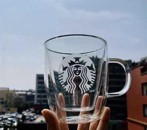 Новая Кружка Starbucks, двойное стекло
