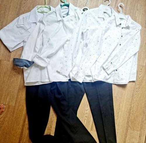 Рубашки и брюки для мальчика 140-146