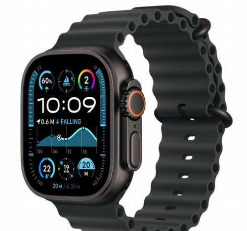 Apple Watch Ultra 2 (2024) 49mm Black Ocean Band