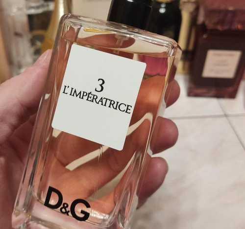 Dolce gabbana 3 l imperatrice с доставкой