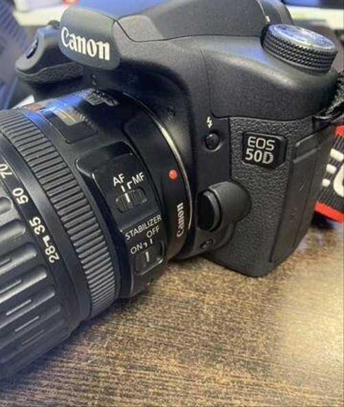 Зеркальный фотоаппарат Canon eos50d
