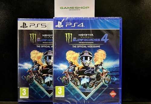 Monster Energy Supercross 4 PS4