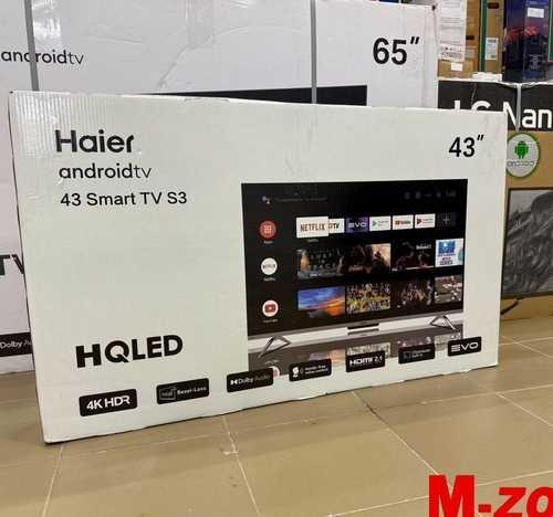 SMART TV 4K Телевизор Haier 43 дюйма