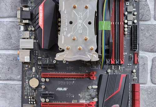 Asus maximus VII ranger + i5-4690 + Охлаждение