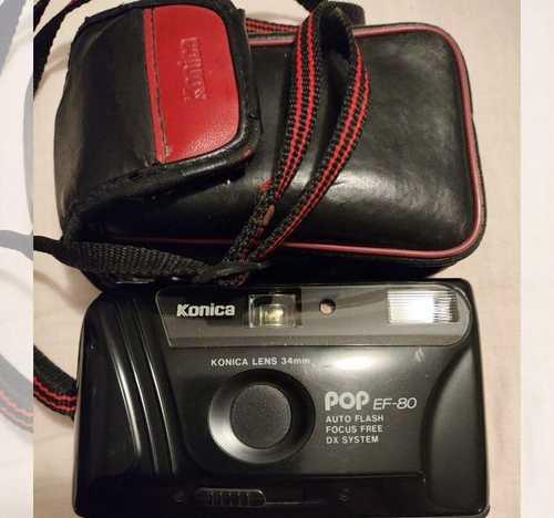 Плёночный фотоаппарат Konica EF-80