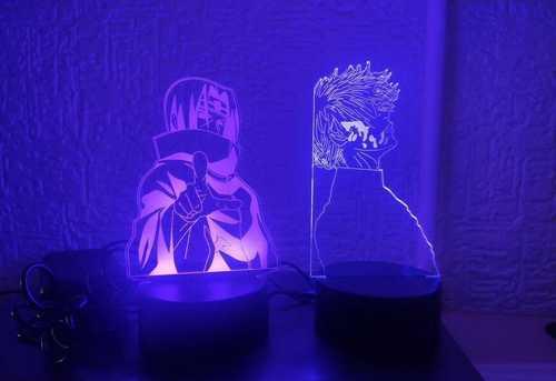 3D-светильник (7+ цветов)