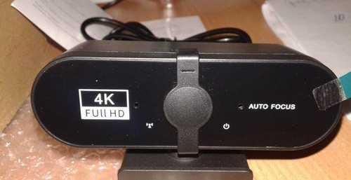 Веб-камера 4K для компьютера, с микрофоном