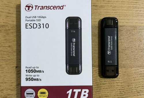 Внешний диск SSD 1Tb Transcend ESD310C