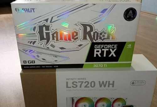 Видеокарта RTX 3070Ti Palit Game rock