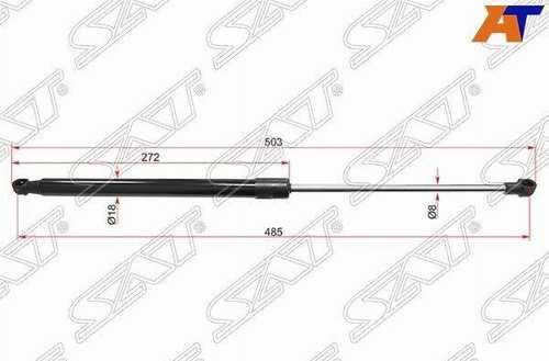 Амортизатор капота lexus NX 14-21, toyota