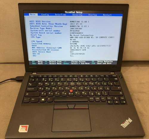 Ноутбук lenovo thinkpad a275